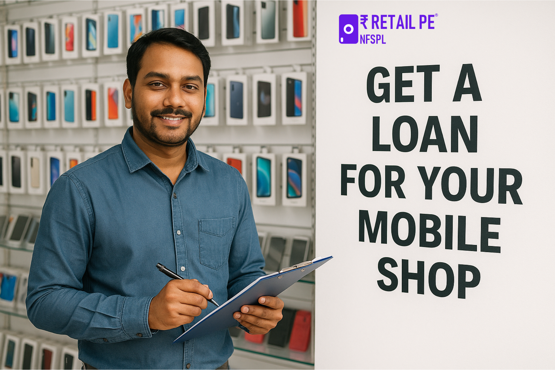 Get a Loan for Your Mobile Shop