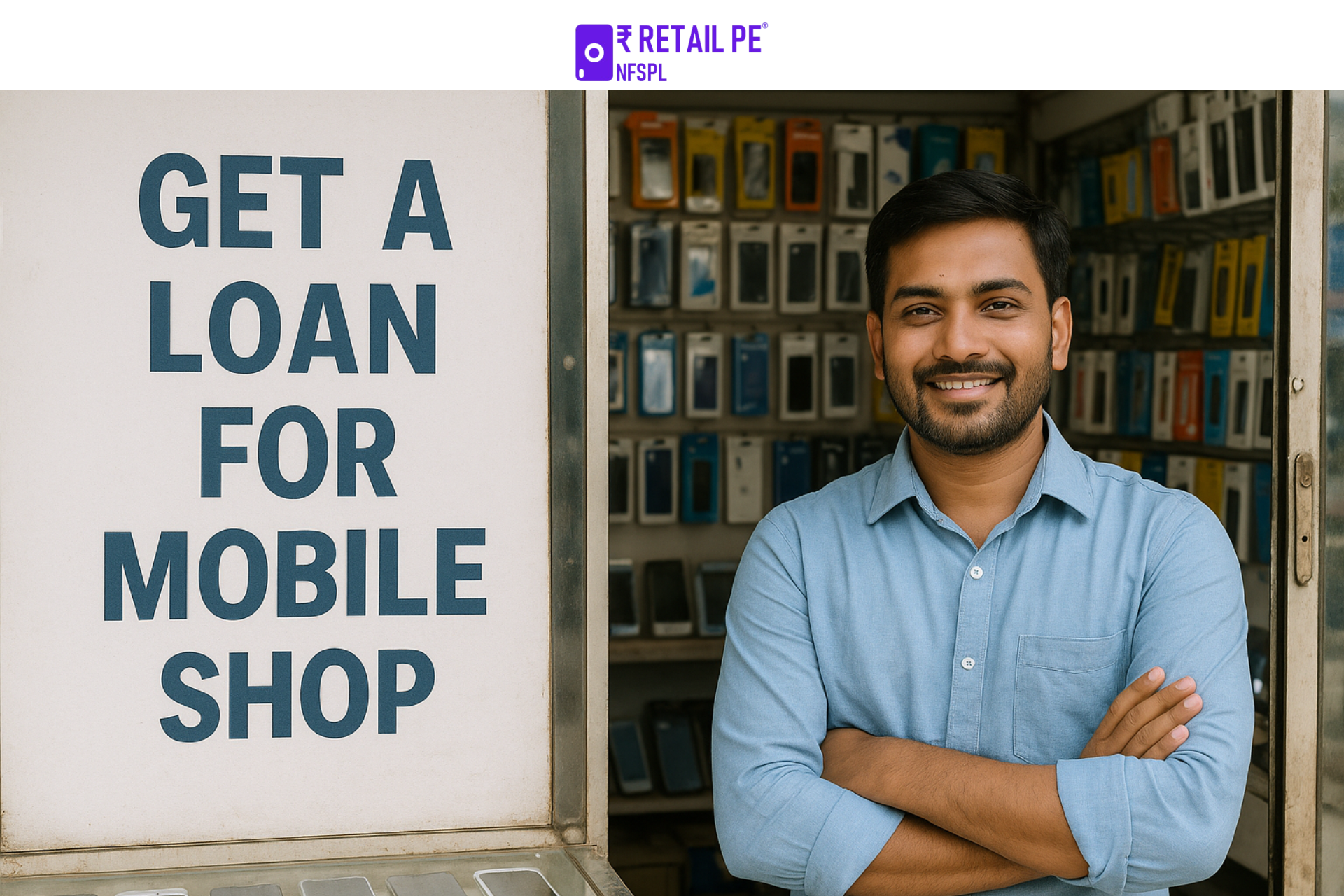 Get a Loan for Mobile Shop