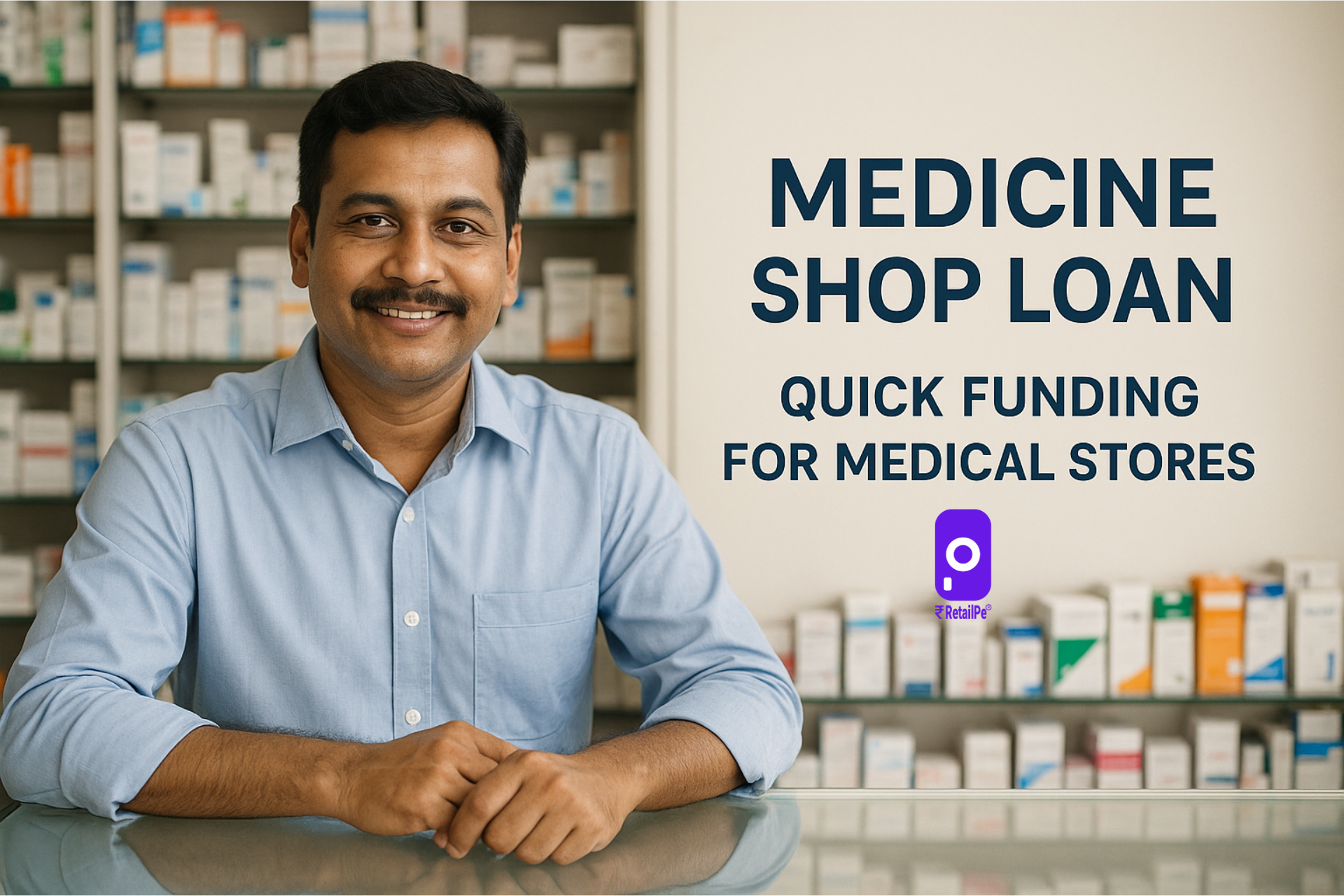 Medicine Shop Loan Quick Funding for Medical Stores