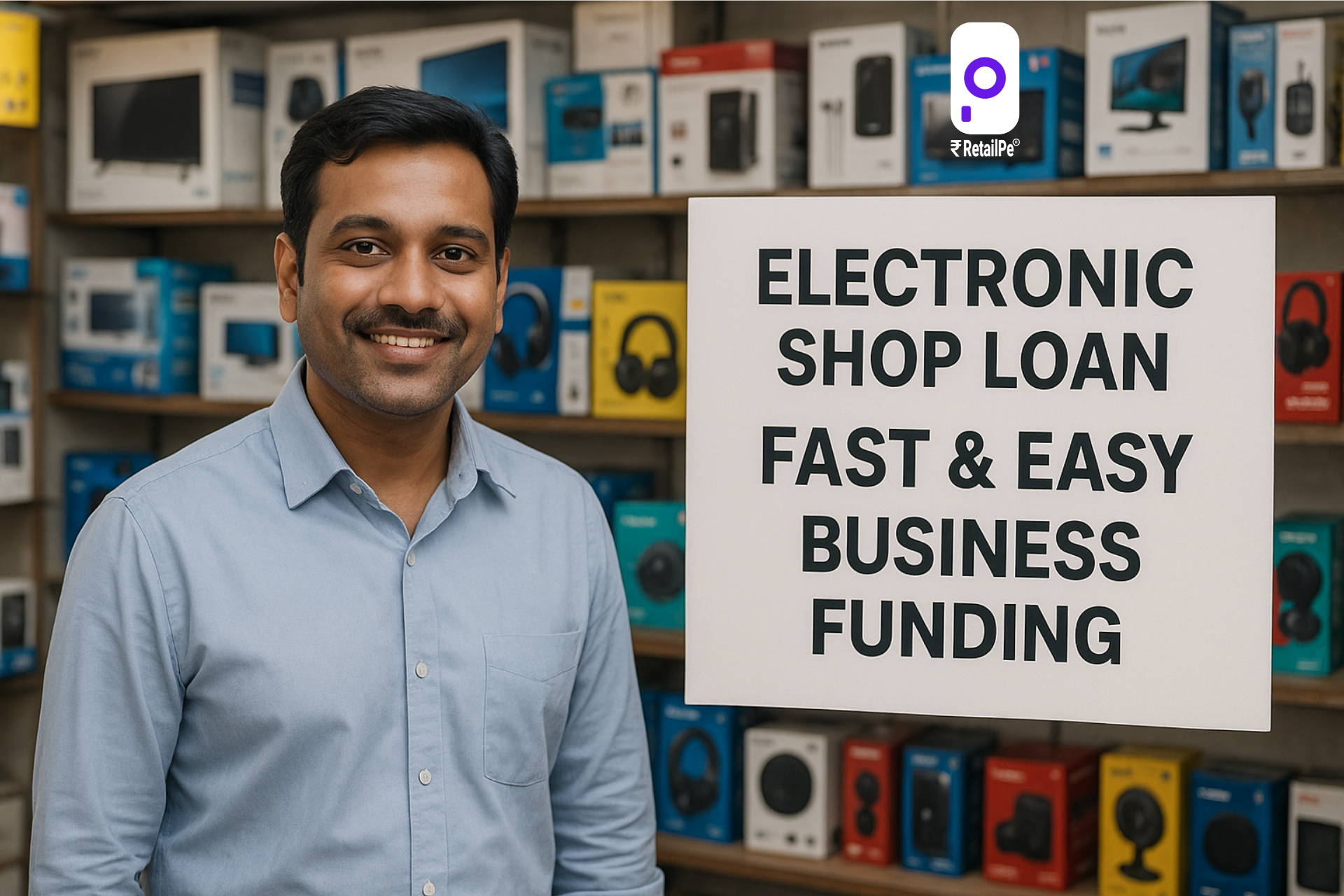 Electronic Shop Loan Fast & Easy Business Funding
