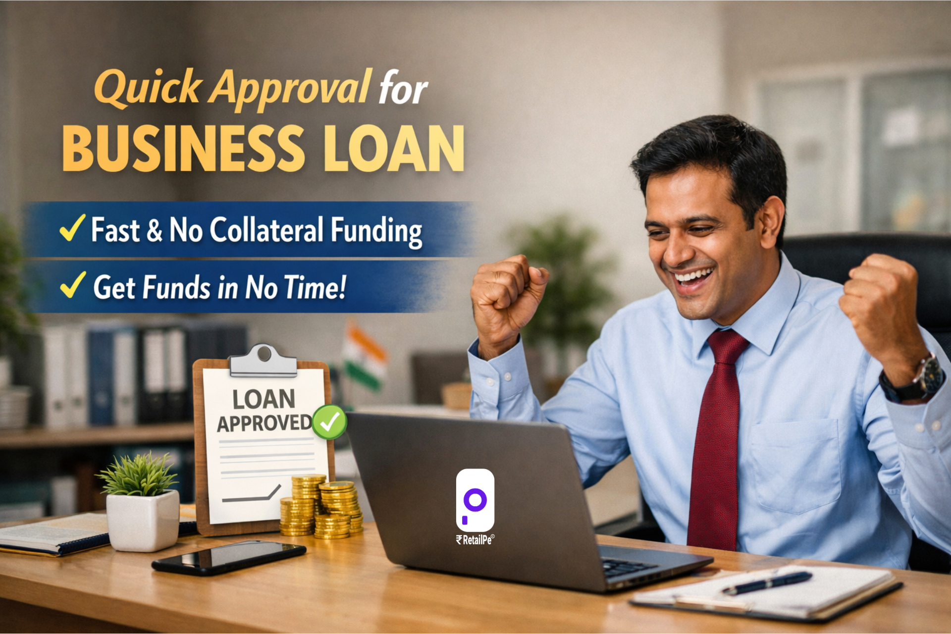 Quick Approval for Business Loan Fast & No-Collateral Funding