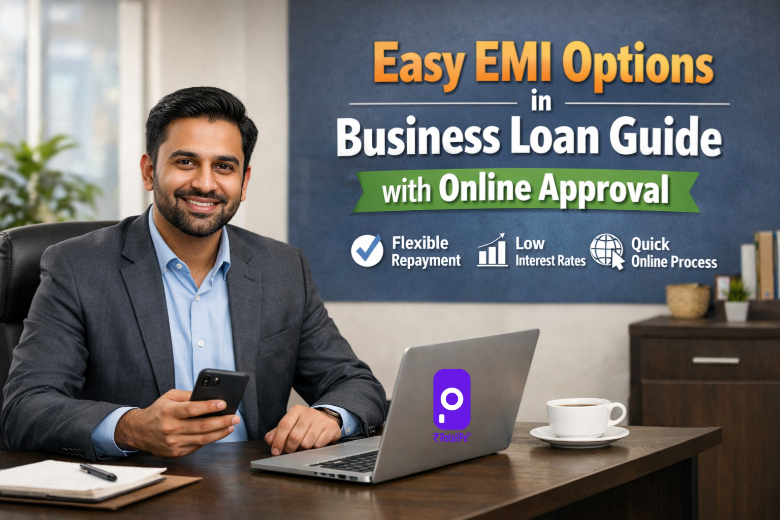 Easy EMI Options in Business Loan Guide with Online Approval