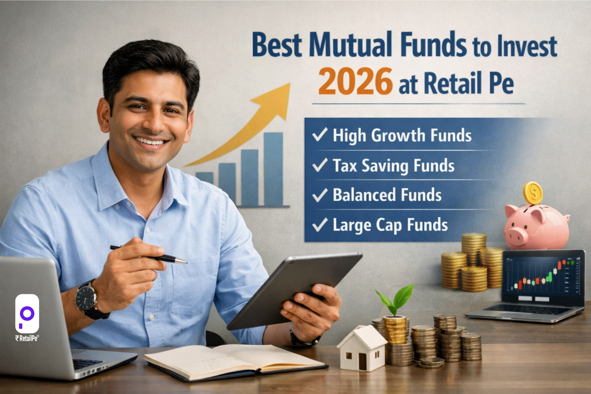 Best Mutual Funds to Invest 2026 at Retail Pe