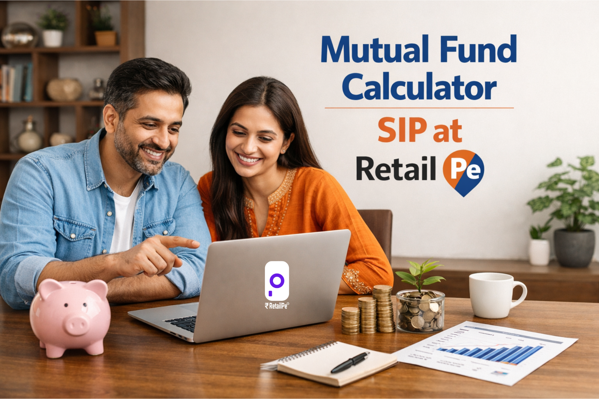 Mutual Fund Calculator SIP at Retail Pe
