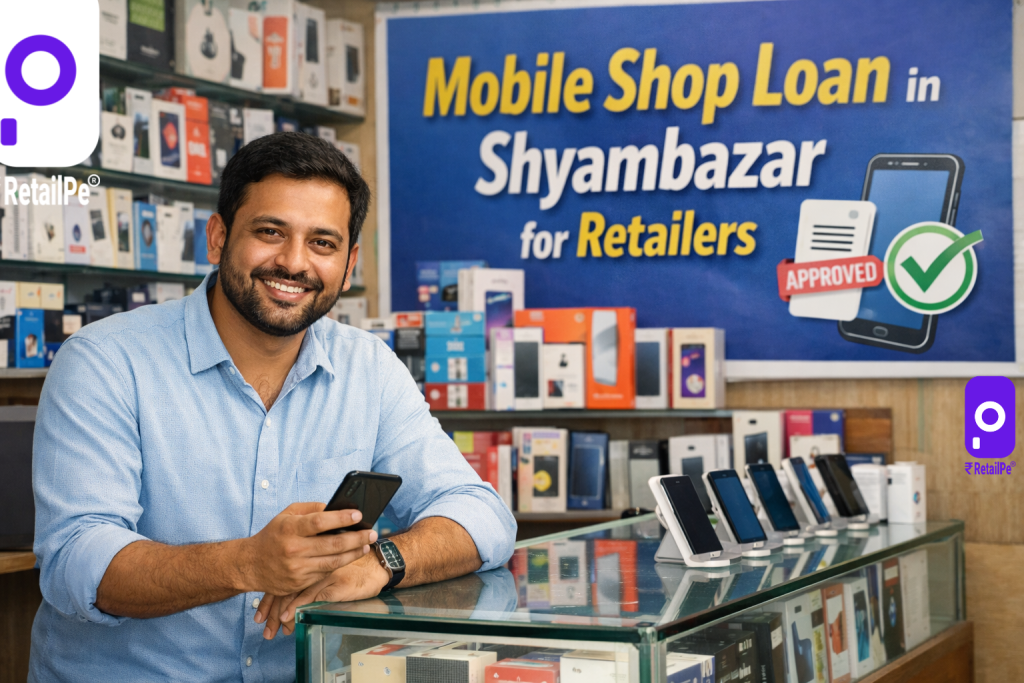 Mobile Shop Loan in Shyambazar for Retailers